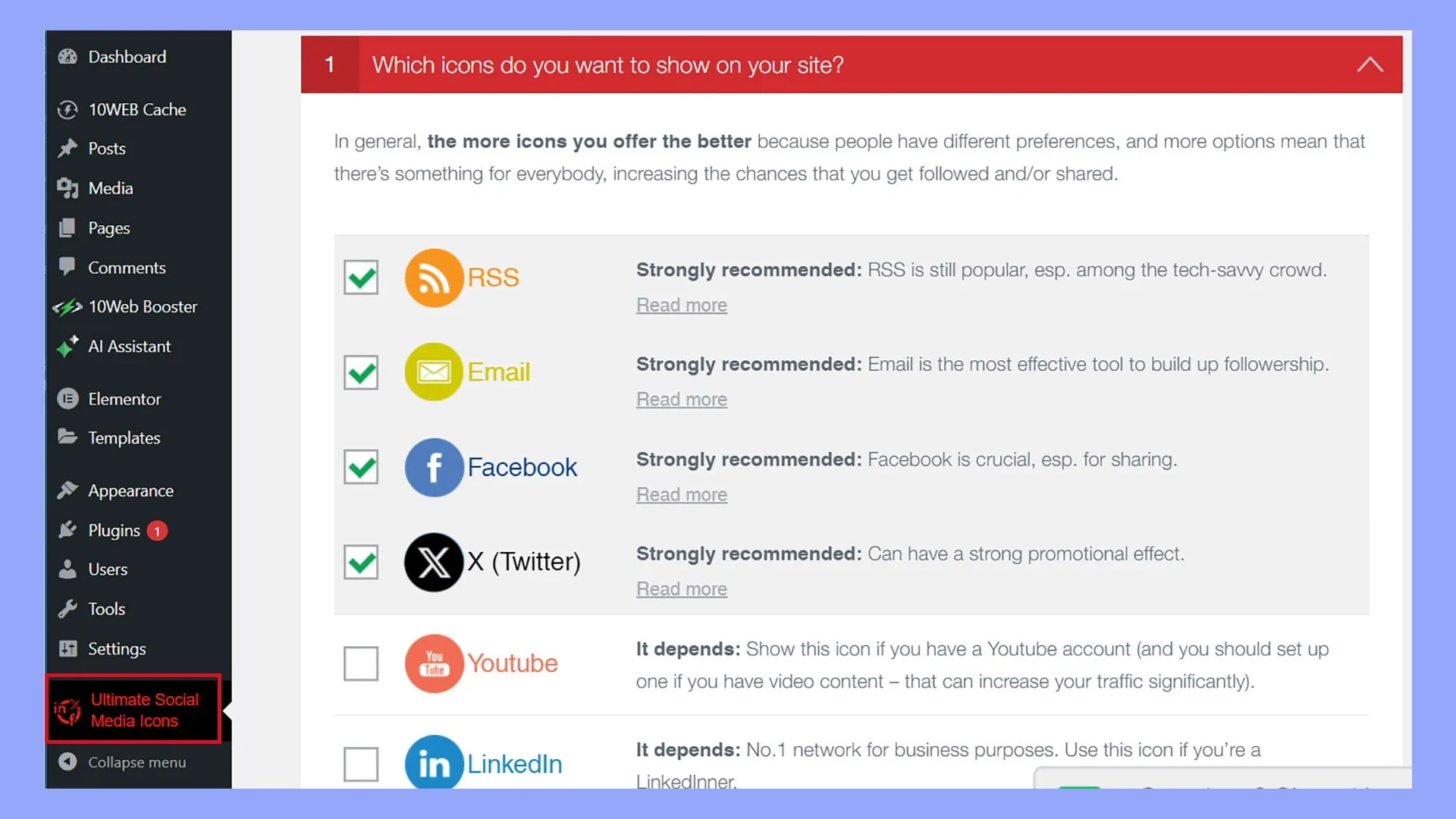 How to Add Social Media Icons to WordPress: The Complete Guide for 2025 | Jackober